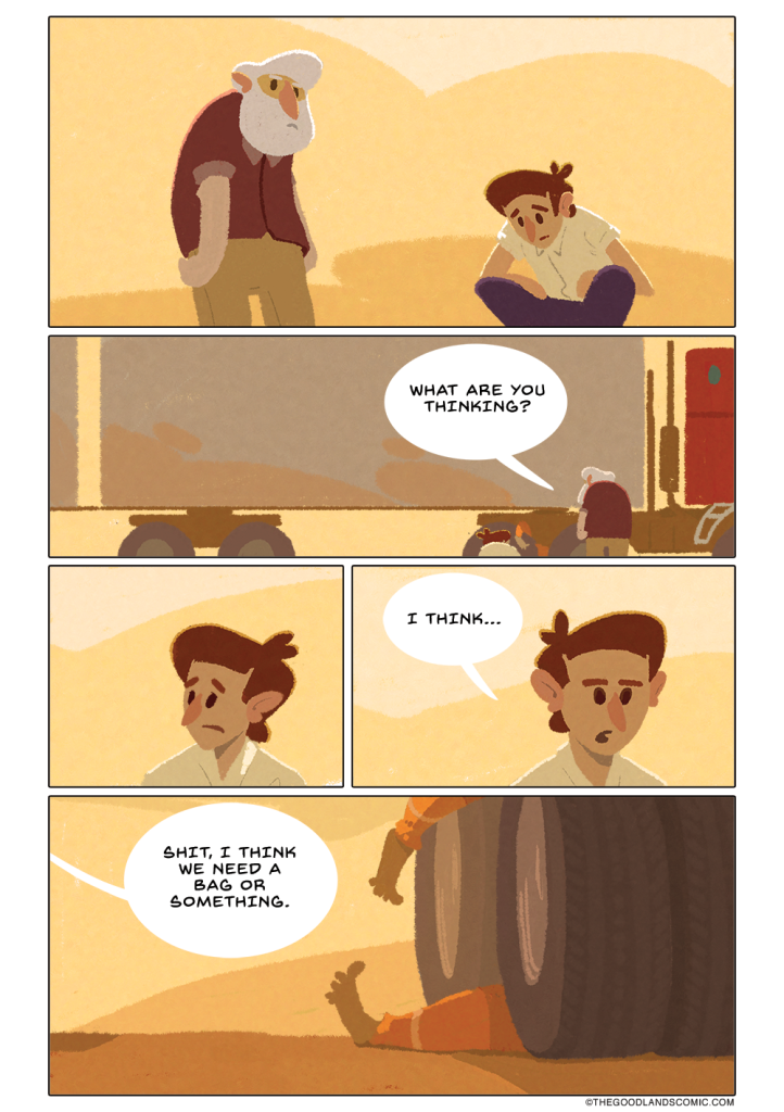 Ch 2 Pg 1 The Goodlands Comic